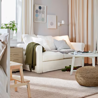 GRONLID 2 seat sofa Inseros white